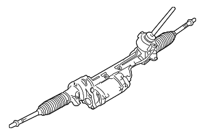 2012 Land Rover Range Rover Evoque Steering Gear LR140515 ...