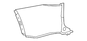 2018-2021 Chevrolet Traverse Side Cover - Driver's Side (LH) 84460441 ...