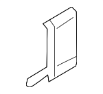 2018-2020 Chevrolet Traverse Black Rear Bumper Fascia Tow Eye Access ...