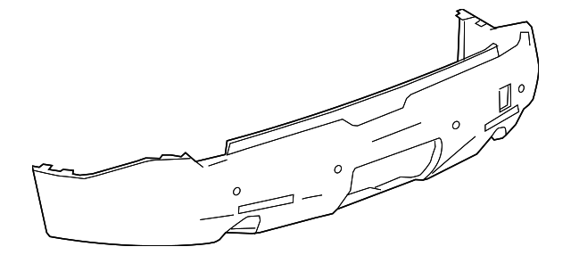 2022-2023 Chevrolet Traverse Bumper Cover 84686355 | GMPartsDirect.com