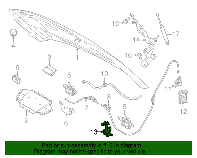 Safety Catch - Volvo (31425791) | TascaParts.com