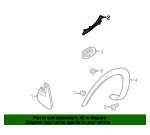 2016-2018 Nissan Upper Molding - Passenger Side (RH) 66894-EZ00A ...