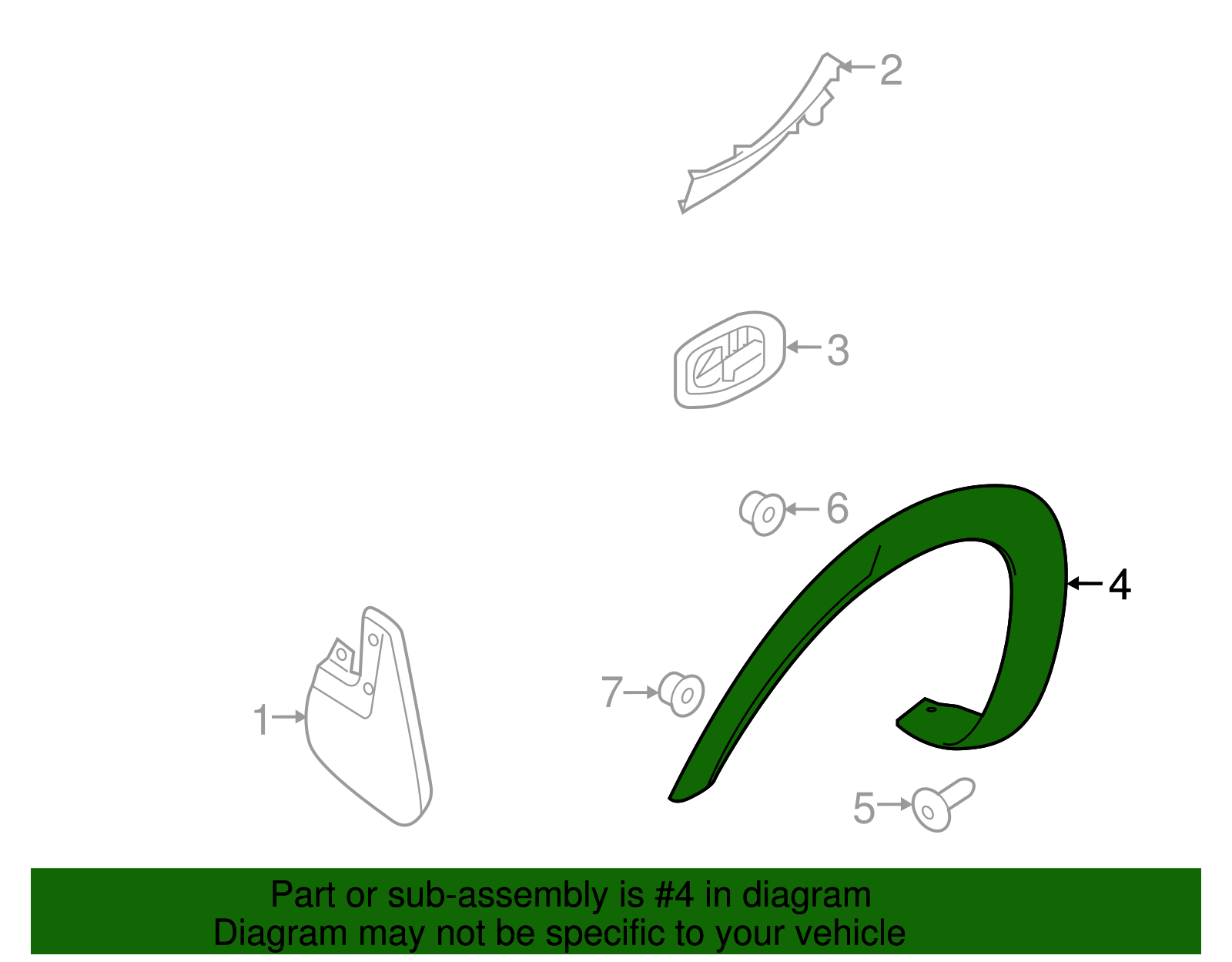 63810-9FS1A - Wheel Flare 2020-2024 Nissan | Nissan Parts & Accessories ...