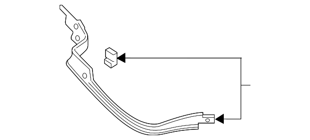 2019-2024 Audi Support Bracket 4K0-807-348-B | Genuine Audi Parts