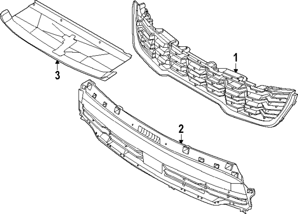 86530-R5JD0 - Lower Grille 2024-2025 Kia Sorento | Kia Downtown LA Parts