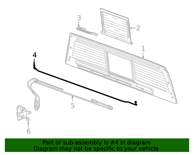 2019-2023 GM Rear Sliding Window Relay 84424014 GM | GMPartsDirect.com