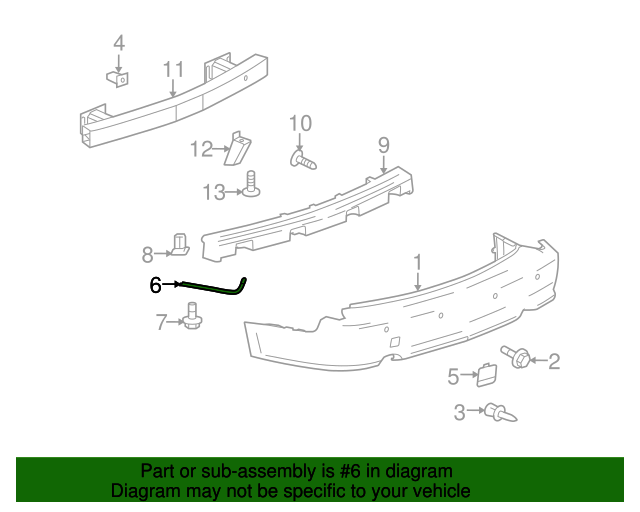 Side Bracket - GM (25757849) | GMPartsDirect.com