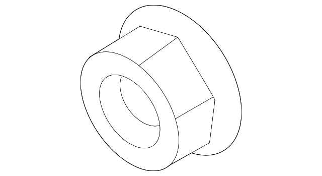 2021-2023 Volkswagen ID.4 Ft Lower Control Arm Nut N-101-064-03 ...