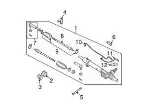 2004-2021 Nissan Gear Assembly Mount Bolt 54459-7S000 | OEM Parts Online