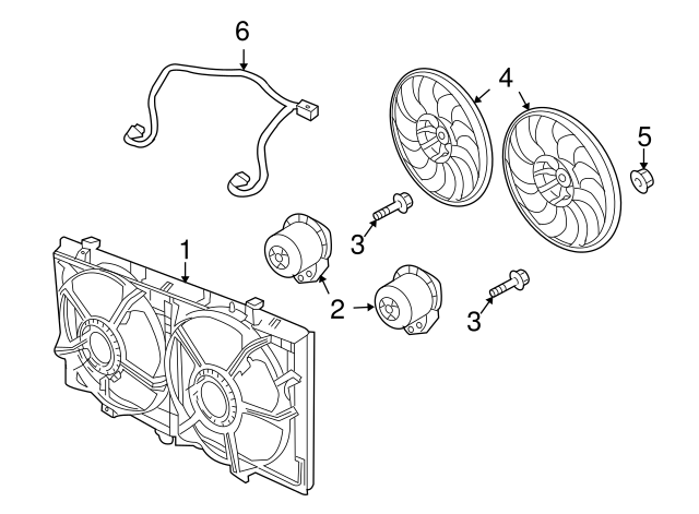 2008-2011 GM Fan Blade - Driver's Side (LH) 92191938 | TascaParts.com