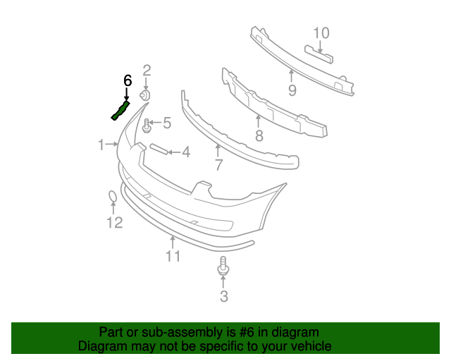 2006-2011 Hyundai Accent Bracket 86591-1E000 | OEM Parts Online