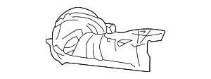 2008-2022 Subaru Catalytic Converter Heat Shield 44651AB140 | Subaru ...