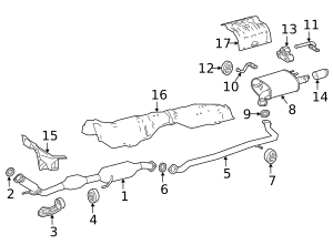 58152-06200 - Heat Shield - 2020-2023 Toyota Camry | OEM Parts To You