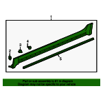 85642232 - Molding 2018-2024 Chevrolet Equinox | GM Wholesale Direct