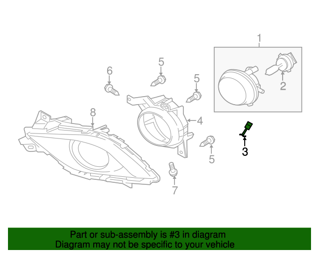 2014-2015 Mazda 6 Wire G3Y1-67-SH3 | RealMazdaParts.com