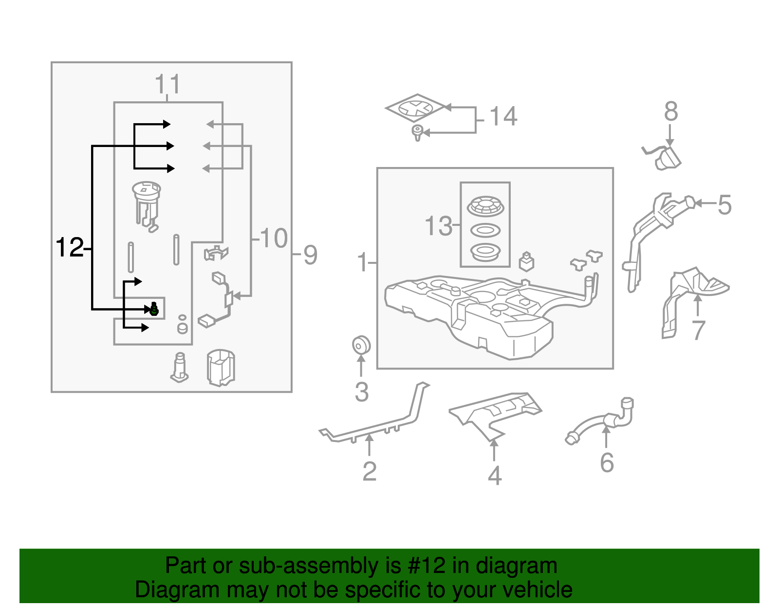 17052-TA1-L00 - Fuel Pressure Regulator 2008-2010 Honda Accord | Honda ...