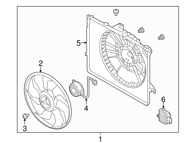 2014-2015 Kia Optima Engine Cooling Fan Controller 25385-2T500 | OEM ...