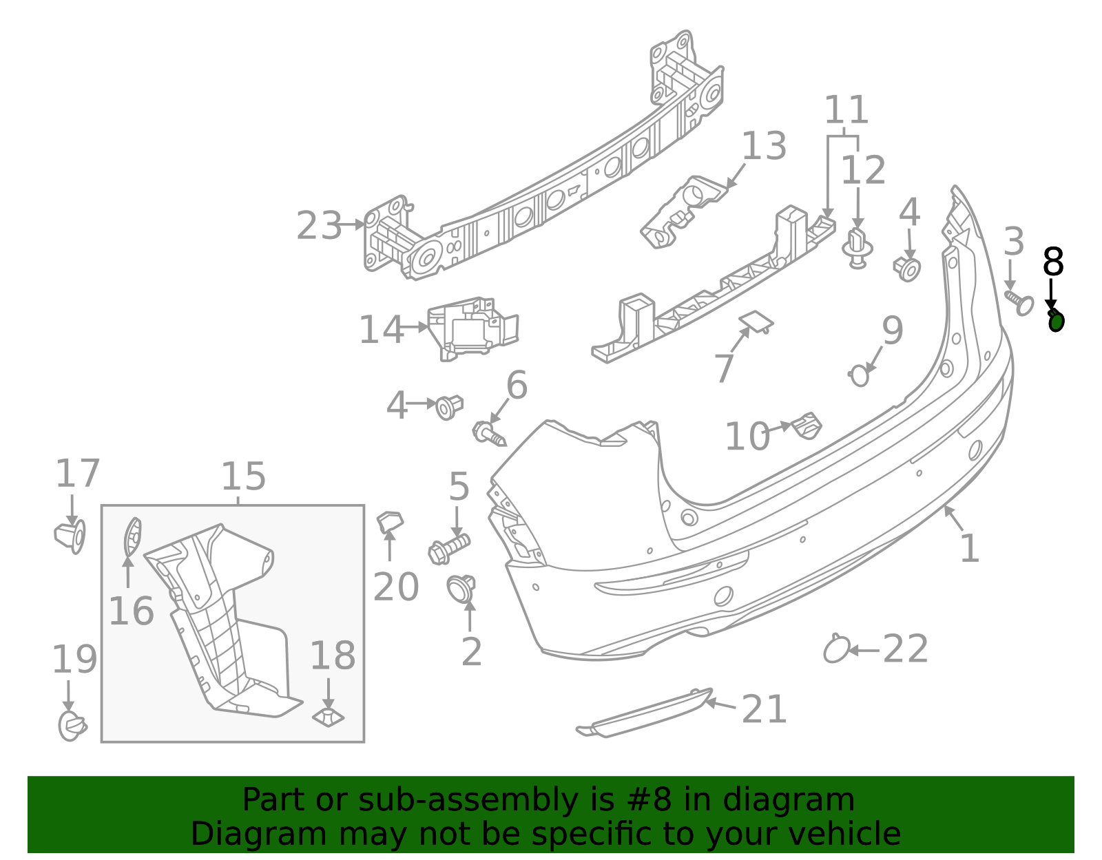 DGH9-50-5A1-BB - Bumper Cover Cap - 2020 Mazda CX-30 | Mazda Parts Factor
