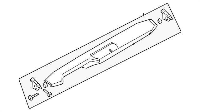 Genuine OEM Ford - Front Panel M2DZ-7804338-AS | OEM Ford Parts ...