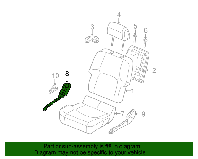 87330-EA000 - Side Cover 2005-2021 Nissan | AutoNation Parts