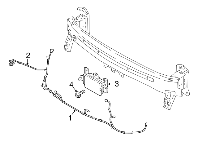 95780-B8600 - Park Assist Camera 2017-2019 Hyundai | AutoNationParts.com