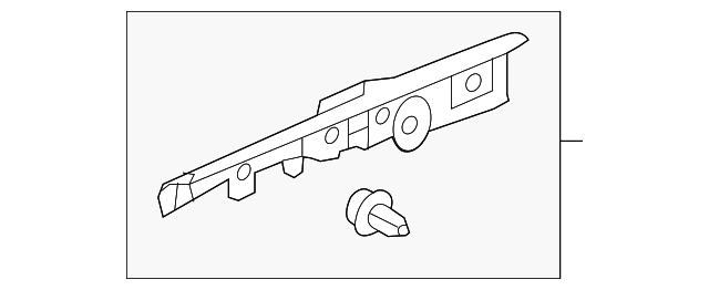 2015-2020 Honda Fit Door Sill Plate 84201-T5R-A01ZA | AutoNationParts.com