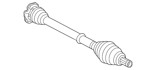 2011-2018 Audi Axle Assembly 4G0-407-271-F | OEM Parts Online
