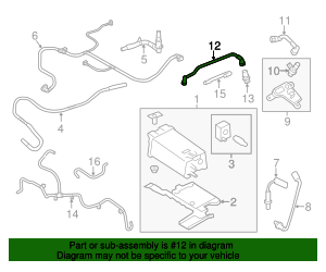 FB5Z-6758-B 2014-2019 Ford PCV Valve Hose | Fairway Ford Parts