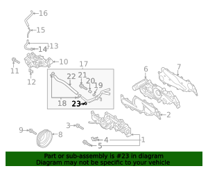 2021-2025 Genesis O Ring 25462-3N100 | Hyundai Wholesale Direct