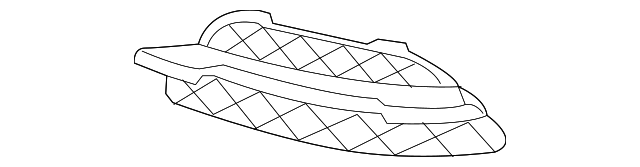 204-885-13-53 - Outer Grille 2012-2015 Mercedes-Benz | Mercedes-Benz ...