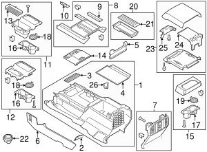 2015-2016 Ford F-150 Lower Panel FL3Z-1504567-DA | TascaParts.com