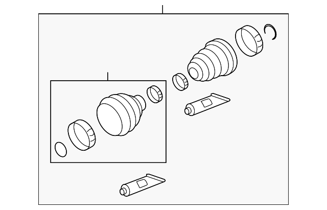 31-60-9-806-558 - Boot Kit - 2011-2016 Mini | BMWPartsHub