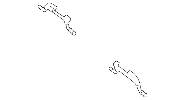 217-491-00-41 - Muffler & Pipe Rear Bracket 2015-2021 Mercedes-Benz ...