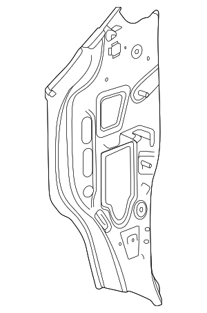 2021-2022 GM Passenger Side Body Hinge Pillar Inner Panel 84866532 ...