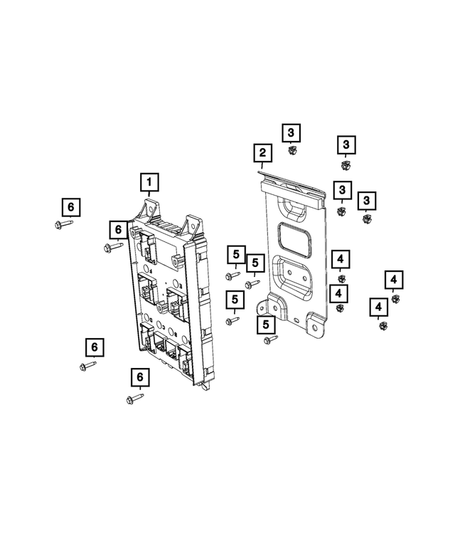 MOPAR BODY CONTROLLER MODULE - 68529662AD - 68529662AD | Mopar Online Parts