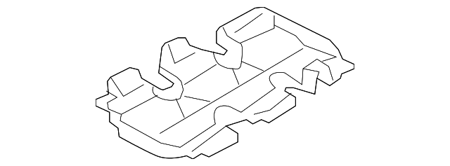 2005-2011 Audi Engine Oil Sump Windage Tray 06E-103-623-B | Audi USA Parts