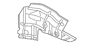 53692-T0A-A00 - 2012-2014 Honda CR-V - Plate Power Steering Heat Baffle ...