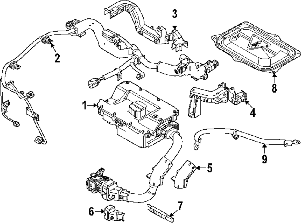 2024-2025 Kia EV9 Harness 91410-DO010 | Retail Performance Auto Parts