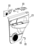 Buy OEM Mopar Interior Door Panels & Parts | Mopar Estores