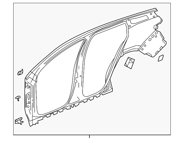 2018-2024 GMC Terrain GM 84652848 Body Passenger Side Outer Panel | GM ...