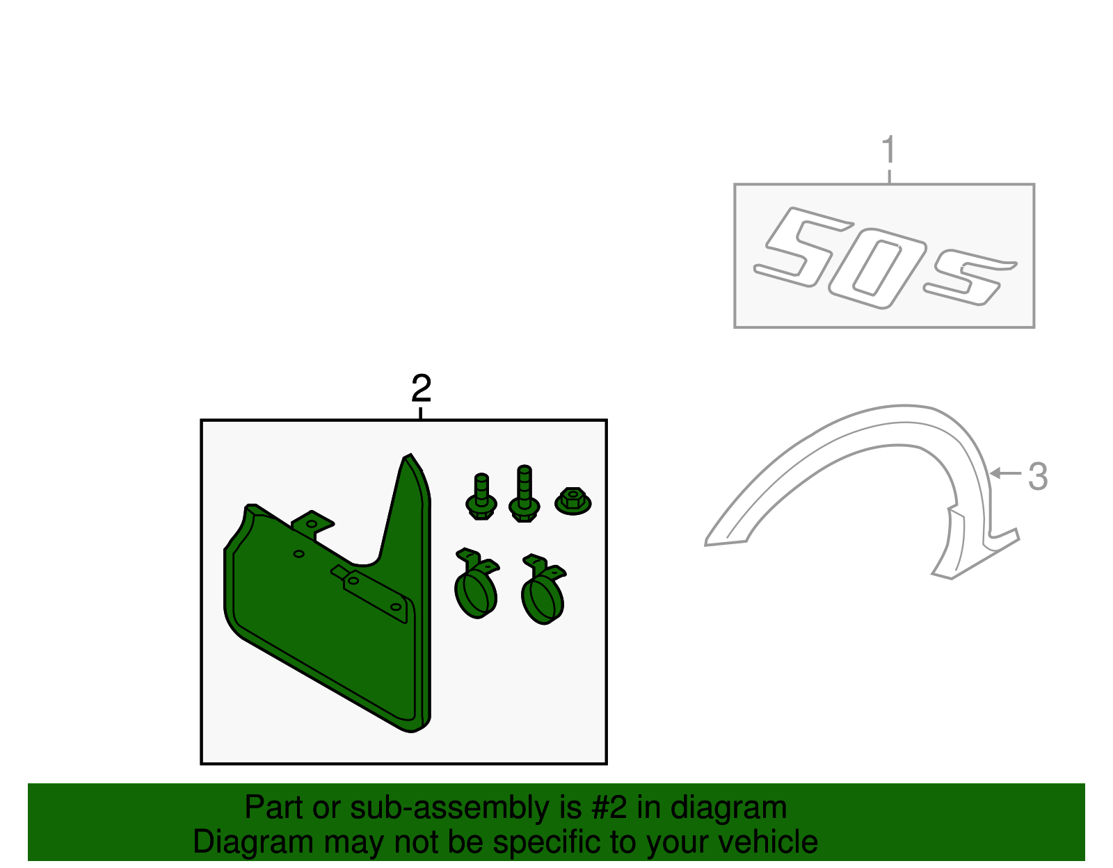 2012-2019 Volkswagen Beetle Splash Guards - Black - Front 5C0-075-111 ...