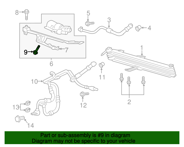 2015-2020 Ford Mustang Pump Bolt W500215-S300 | OEM Parts Online