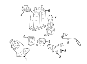 2014-2020 GM Heated Oxygen Sensor 12657188 GM | GMPartsDirect.com