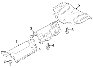 2019-2021 Volvo Rear Shield 32289526 | TascaParts.com