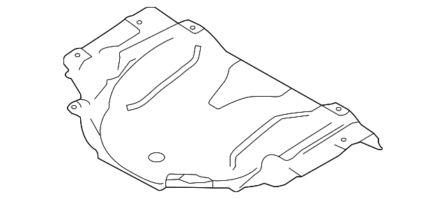 2019-2021 Volvo Rear Shield 32289526 | TascaParts.com