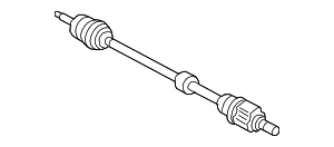 2014-2017 Hyundai Axle Assembly 49501-3X400 | Retail Performance Auto Parts