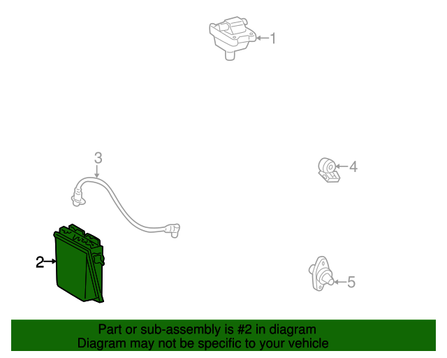 028-545-80-32-80 - Control Module Mercedes-Benz USA Parts
