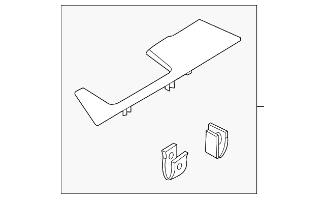 2021 Ford F-150 Blank Cover ML3Z-14528-CB | TascaParts.com