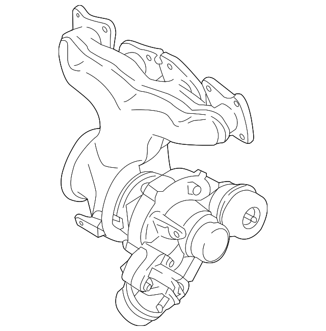 36012431 - Exhaust Manifold - 2015-2020 Volvo | Volvo OEM Parts Direct