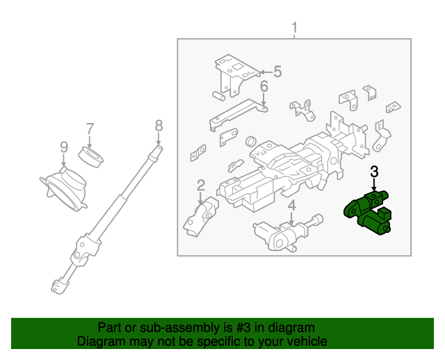 2009-2020 Nissan Motor 48990-1LB6D | QuirkParts